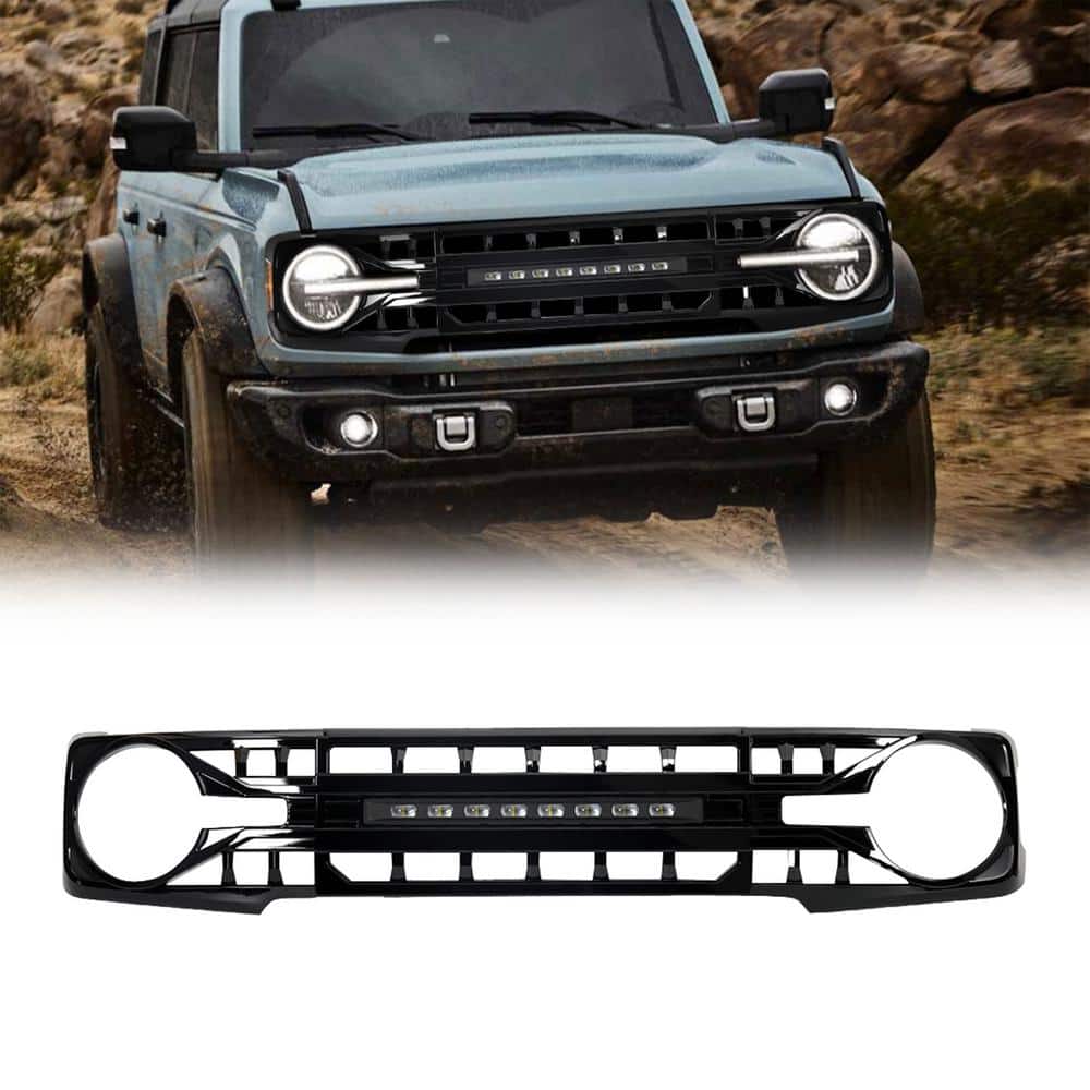 AMERICAN MODIFIED Armor Grille for 2021 to 2023 Ford Bronco w/Off Road ...
