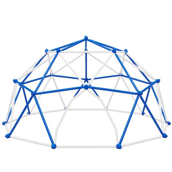 Tatayosi 11 ft. Geometric Dome Climber Play Center, Kids Climbing Dome ...