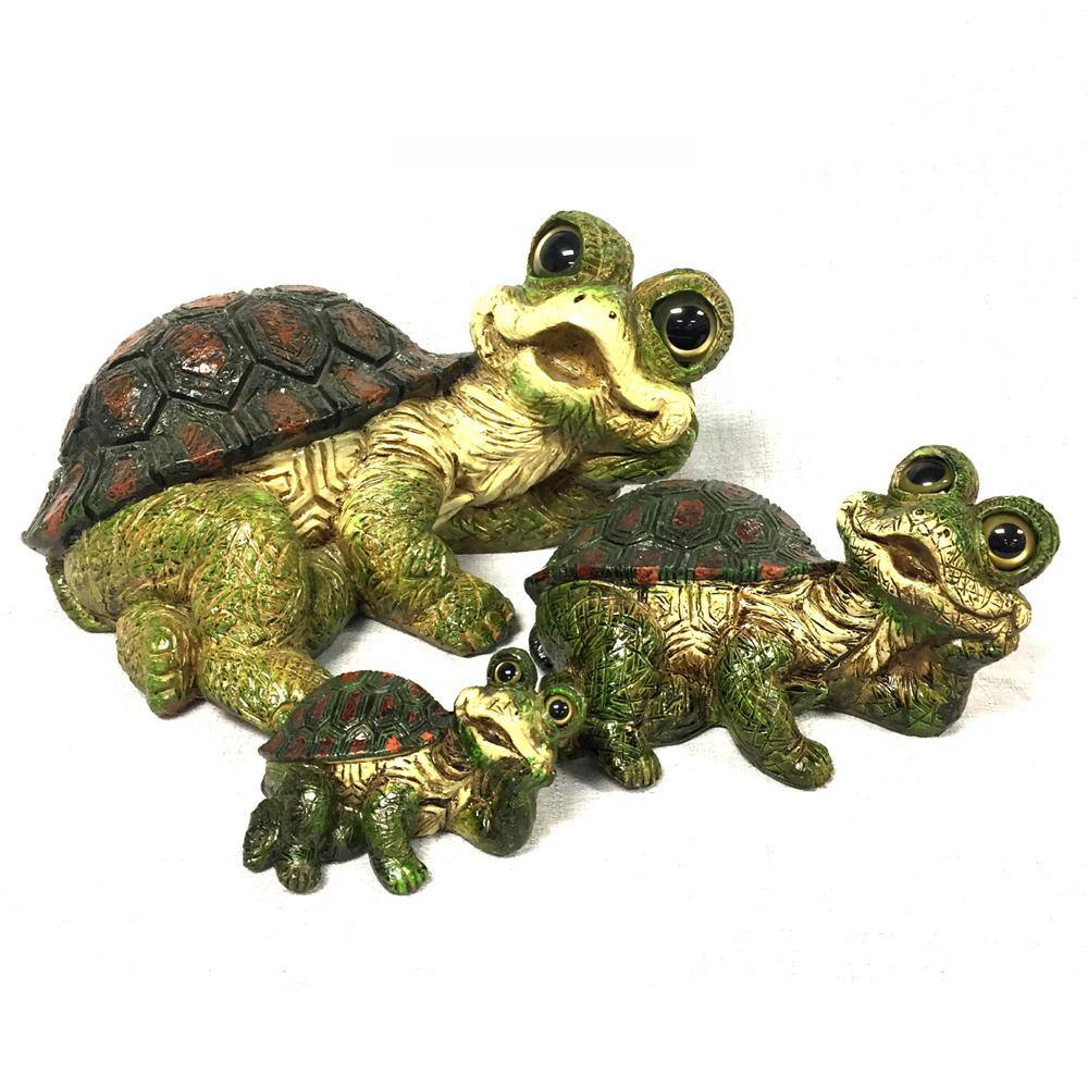 Reviews for HOMESTYLES 7 in. H Whimsical Turtle Rain Gauge Home and ...