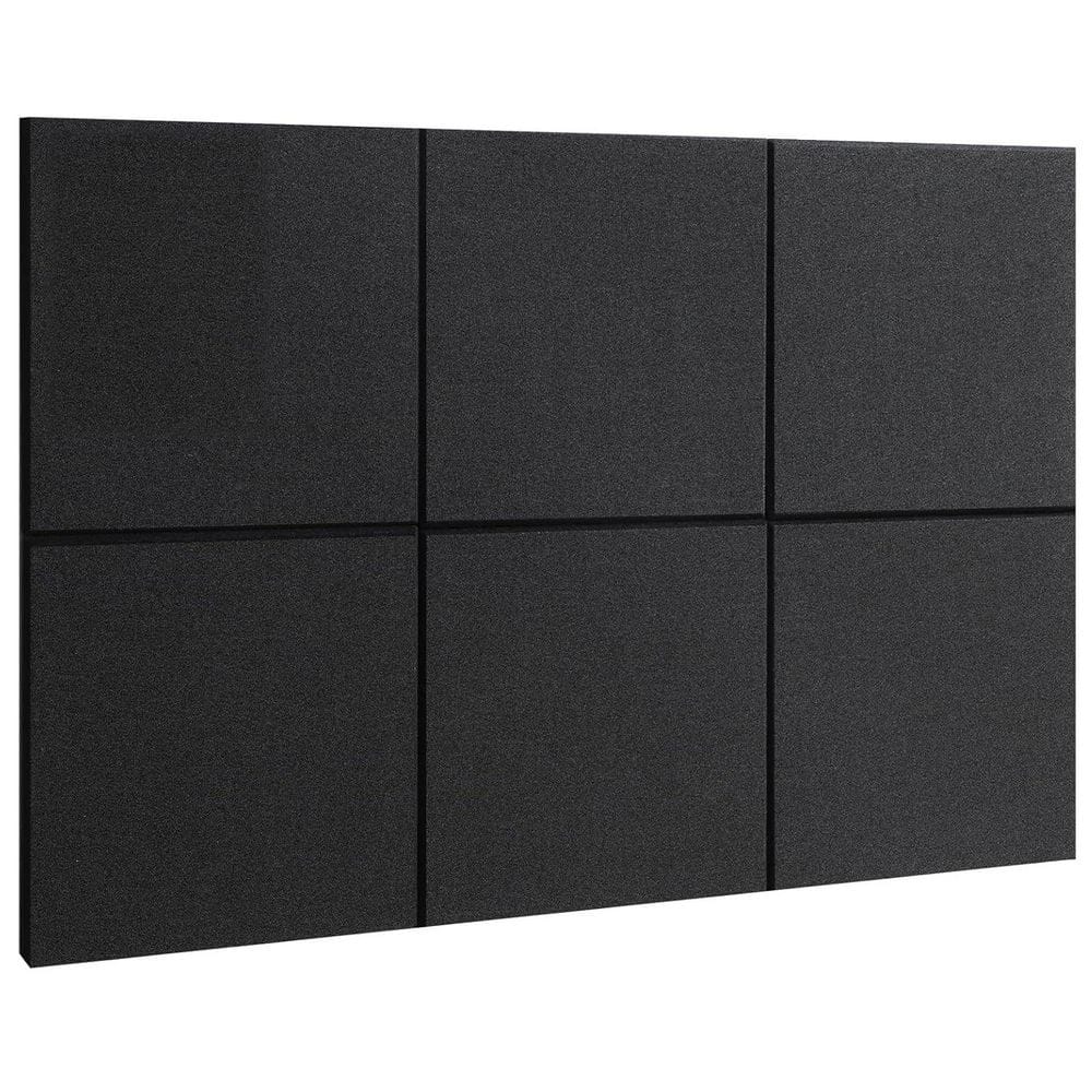 6 Pack Large Felt Cork Board Tiles 36 x 24 Bulletin Board with Pushpins ...