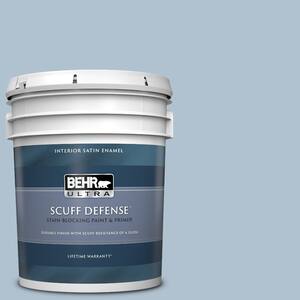 BEHR ULTRA 1 qt. #S510-2 Boot Cut Satin Enamel Exterior Paint & Primer ...