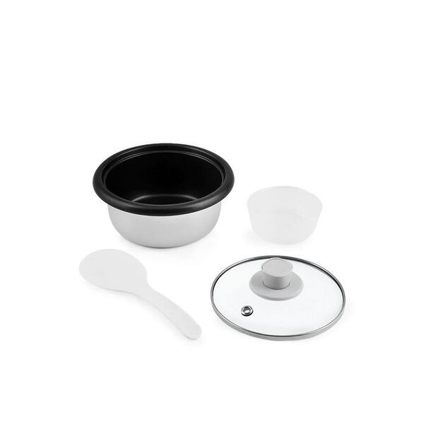 AROMA 4 Cup Grain and Rice Cooker, Blue ARC302NGBL - The Home Depot