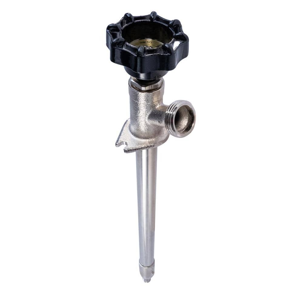 PLUMBFLEX 10 in. L Sillcock Frost Free Outdoor Faucet, with 1/2 in. PEX ...