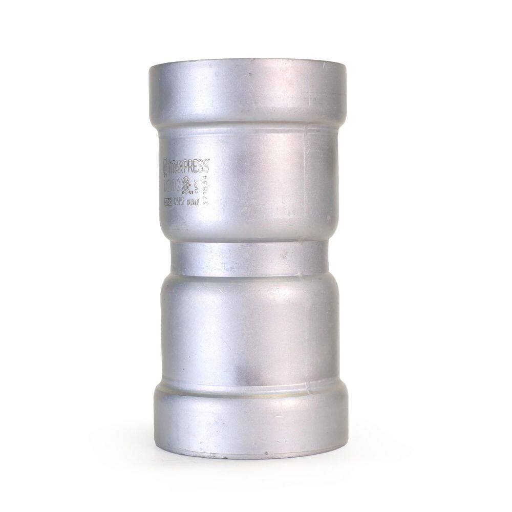 T TITANPRESS 3 in. Carbon Steel Press Coupling W/ Stop XL HNBR Gas ...