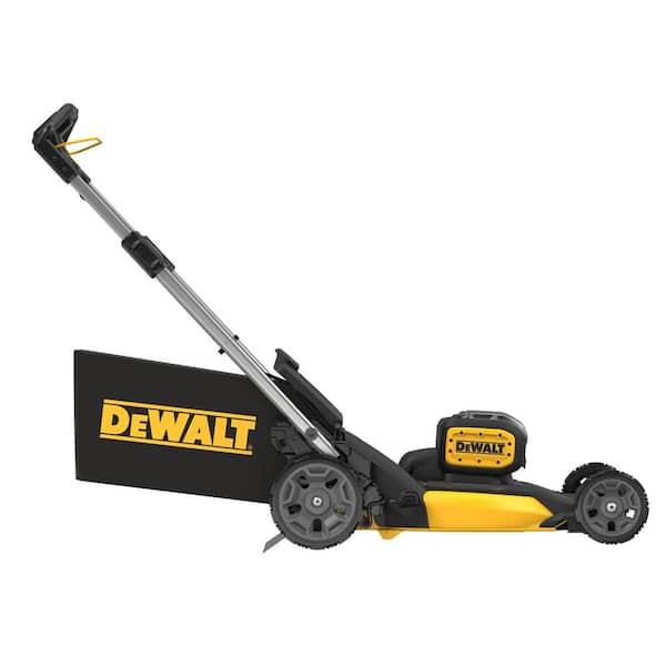 DEWALT 2x20V MAX 21 in. Cordless Battery Powered Push Lawn Mower Kit ...