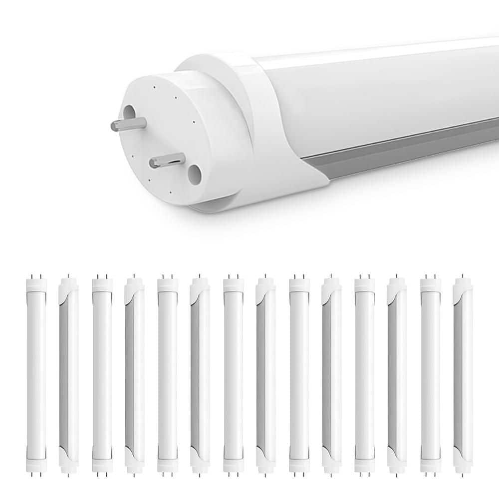 Haloitte 45-Watt Equivalence 12W 5000K Daylight LED 4 ft. Linear T8 ...