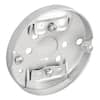 Southwire 3-1/2 in. W x 1/2 in. D Steel Metallic Drawn Round Ceiling ...