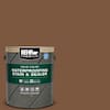 BEHR PREMIUM 1 gal. #SC-110 Chestnut Solid Color Waterproofing Exterior ...