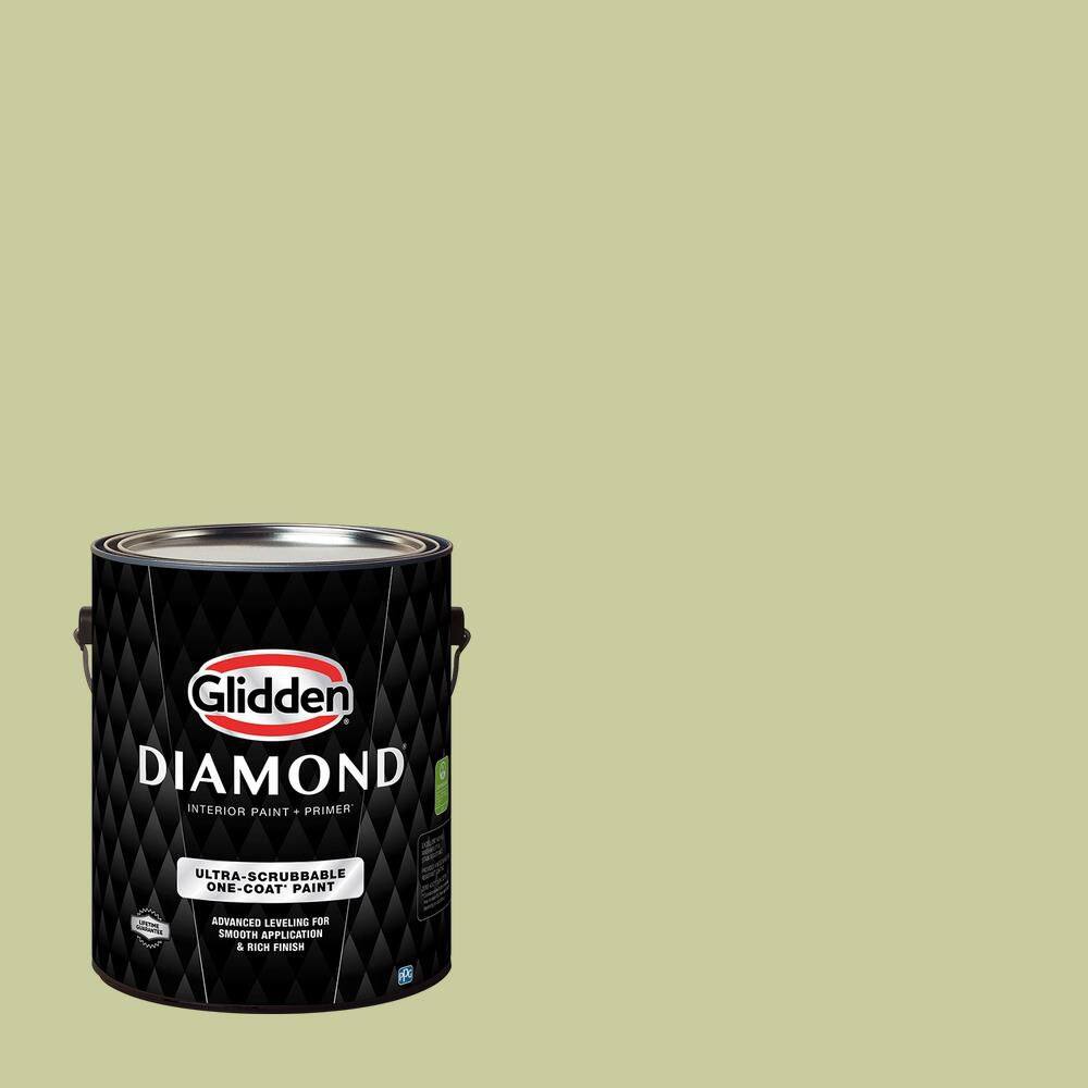 Glidden Diamond 1 gal. PPG1119-4 Dancing Kite Ultra-Flat Interior Paint ...