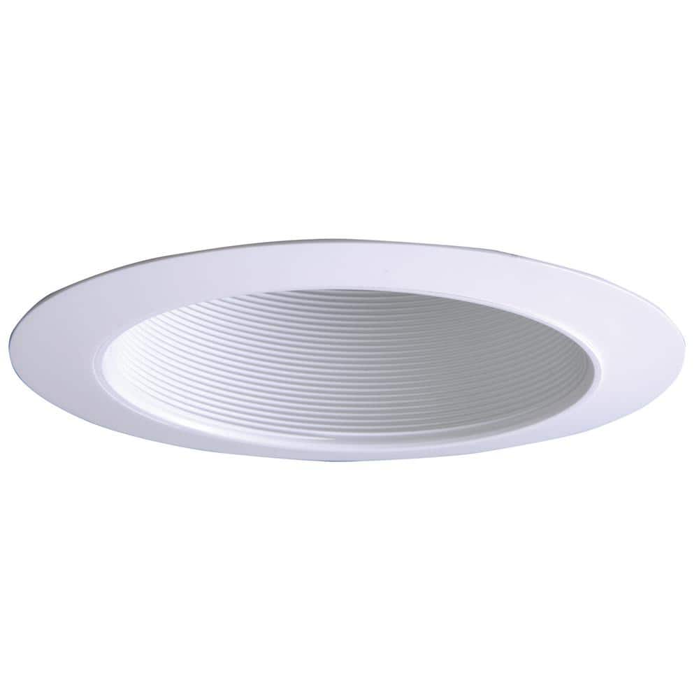 HALO 6 in. White Coilex Oversize Recessed Trim Ring with Baffle 310WG ...