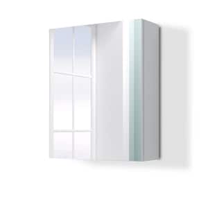 KINWELL 16 in. W x 20 in. H Rectangular Surface Mount Medicine Cabinet ...