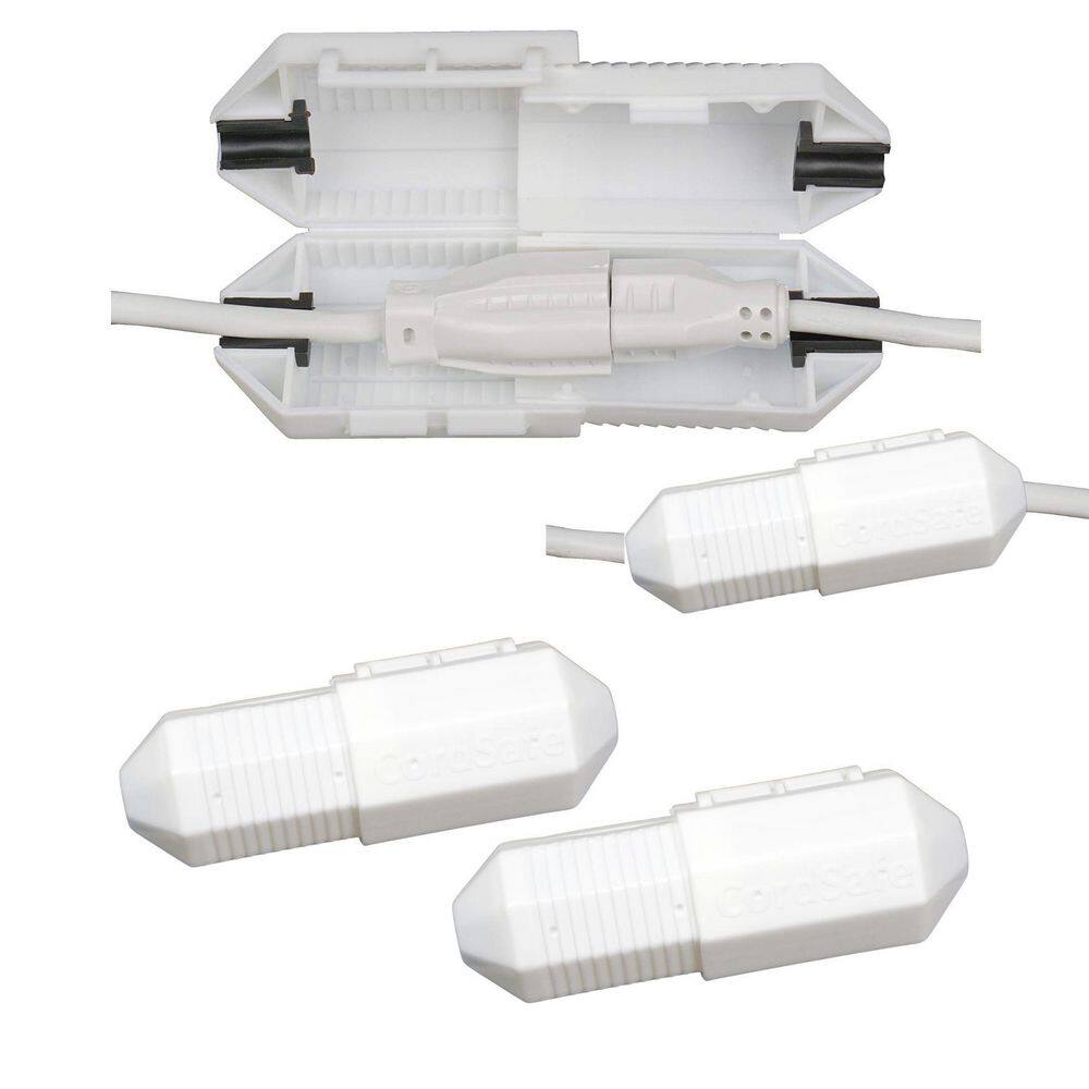 CordSafe Extension Cord Safety Cover, Plug Protector for Lights, Power ...