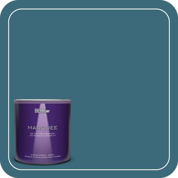 BEHR MARQUEE 1 qt. #S460-6 Mammoth Mountain One-Coat Hide Eggshell ...