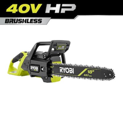 16 in. RYOBI Cordless Chainsaws The Home Depot