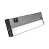 NICOR NUC-5 Series 12.5 in. Nickel Selectable LED Under Cabinet Light ...