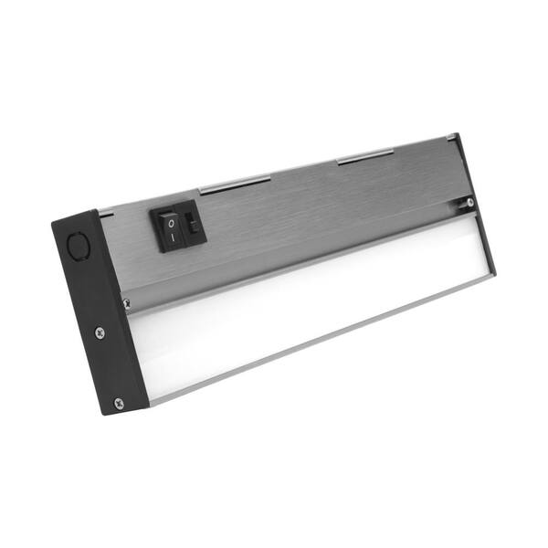 NICOR NUC-5 Series 12.5 in. Nickel Selectable LED Under Cabinet Light ...