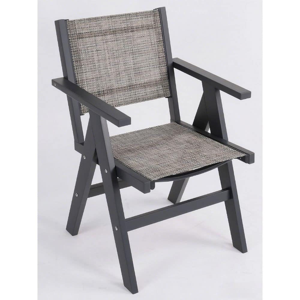 Lounge chair CHARCOAL GRAY color, suitable for all seasons: Outdoor ...