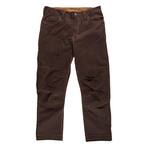 DEWALT Madison Men's 38 in. W x 31 in. L Bark Cotton/Spandex Everyday ...
