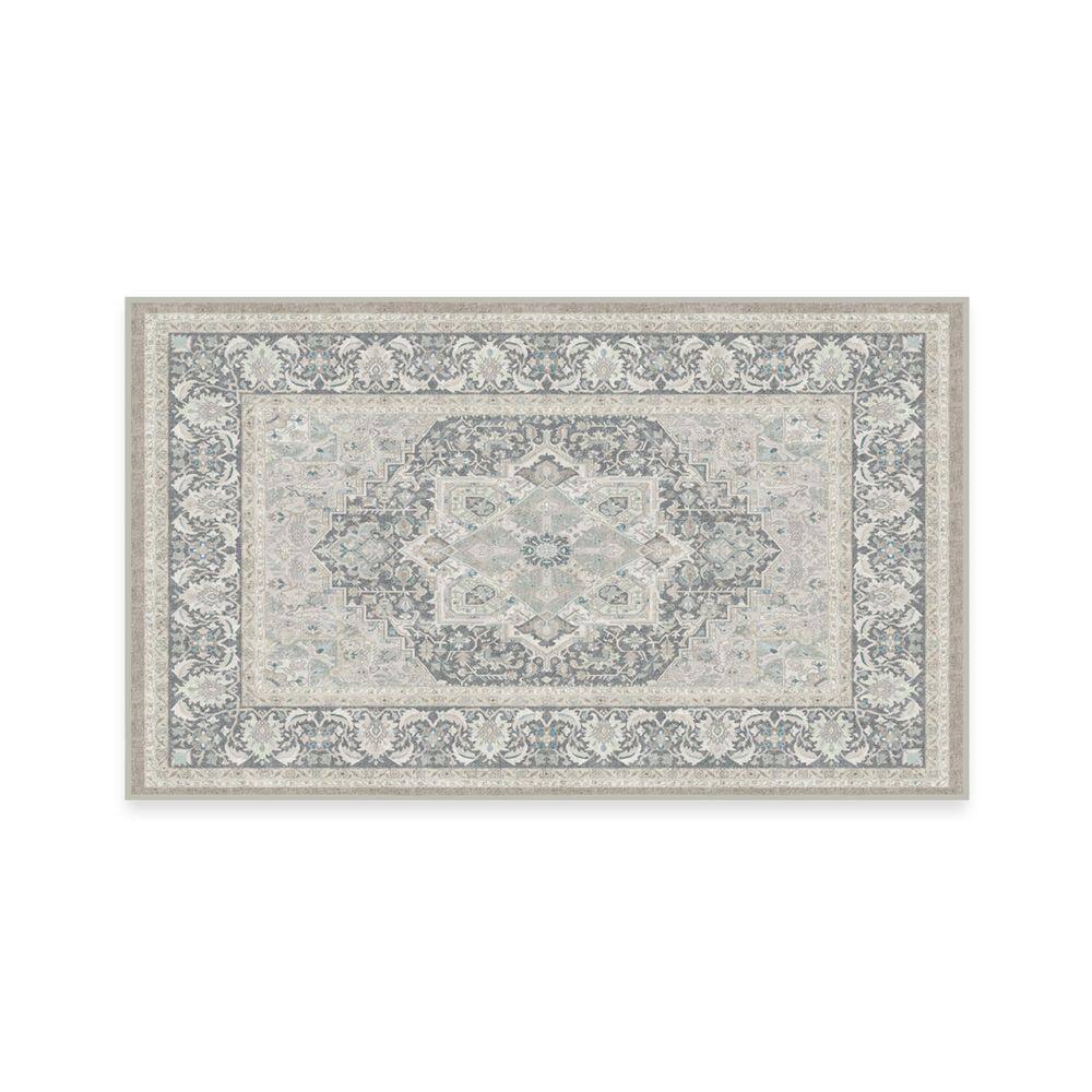 Ruggable Machine Washable Rug with Standard Pad - Hendesi Heriz Abalone ...