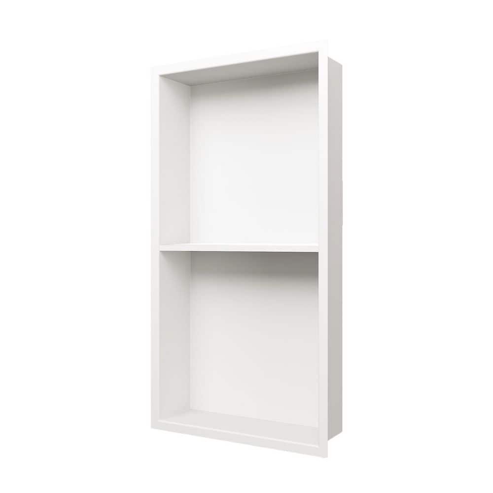 QuivaraView 13 in. W x 25 in. H x 4 in. D Single Stainless Steel ...