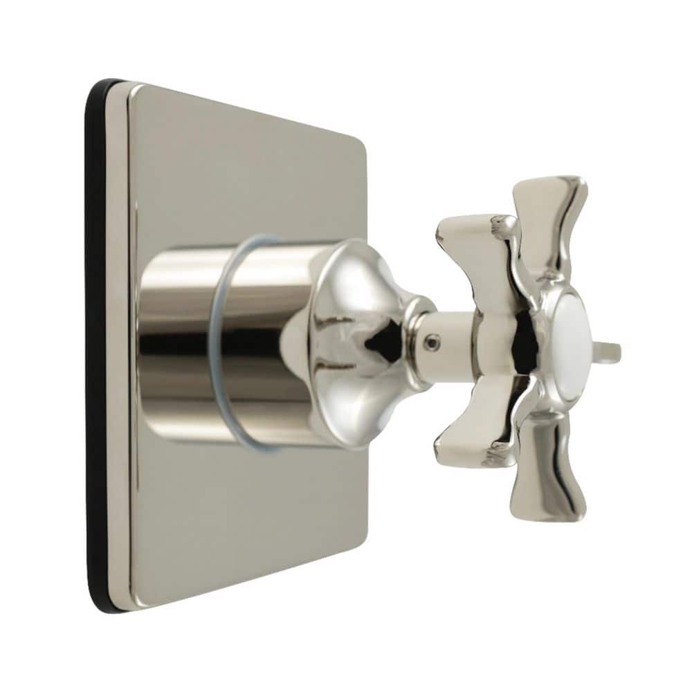 Kingston Brass Hamilton 1/2 in. Single-Handle 1-Hole Wall Mount 3-Way ...