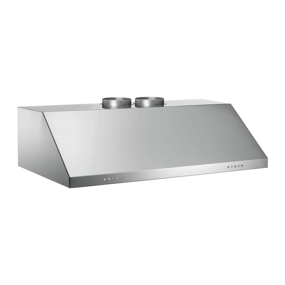 Bertazzoni 48 in. External Wall Mount Range Hood in Stainless Steel ...