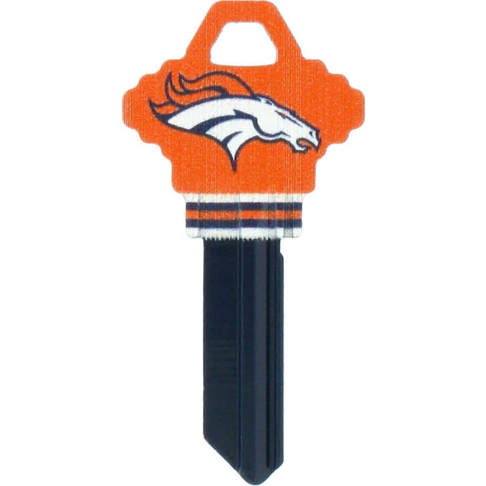 Hillman #68 NFL Denver Broncos Key Blank 89595 - The Home Depot