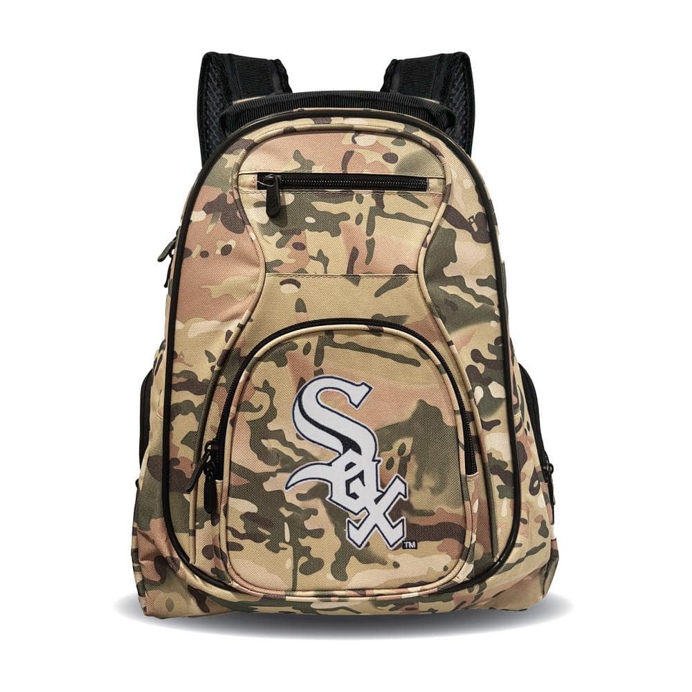 Mojo Chicago White Sox 19 in. Premium Laptop Backpack-CAMO MLWSL704 ...