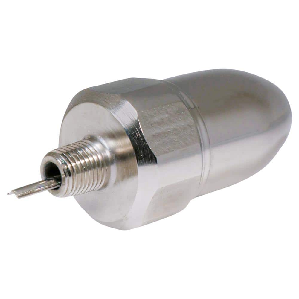 PLUMBFLEX 1/8 in. Chrome Straight Steam Air Vent Radiator Valve RAV ...