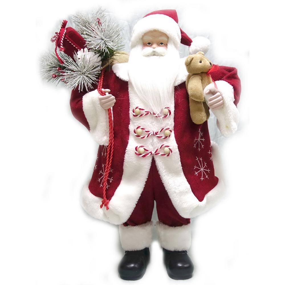 Home Accents Holiday 24 in. Fabric Santa A-19007 A7 - The Home Depot