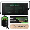 VIVOSUN 10 in. x 20.75 in. Seedling Heat Mat and Digital Thermostat ...