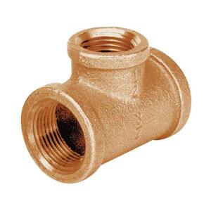 Water Source 1 in. x 3/4 in. x 1 in. Brass Yard Hydrant Tee HT175NL
