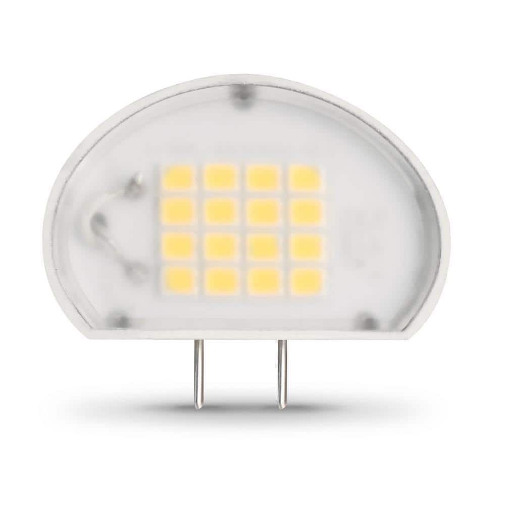 Feit Electric 50-Watt Equivalent Bright White (3000K) Puck G8 Bi-Pin ...