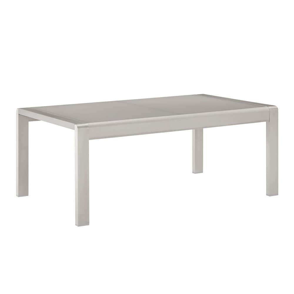 Linon Home Decor Kelten Anodized Grey Coffee Table THD05003 - The Home ...