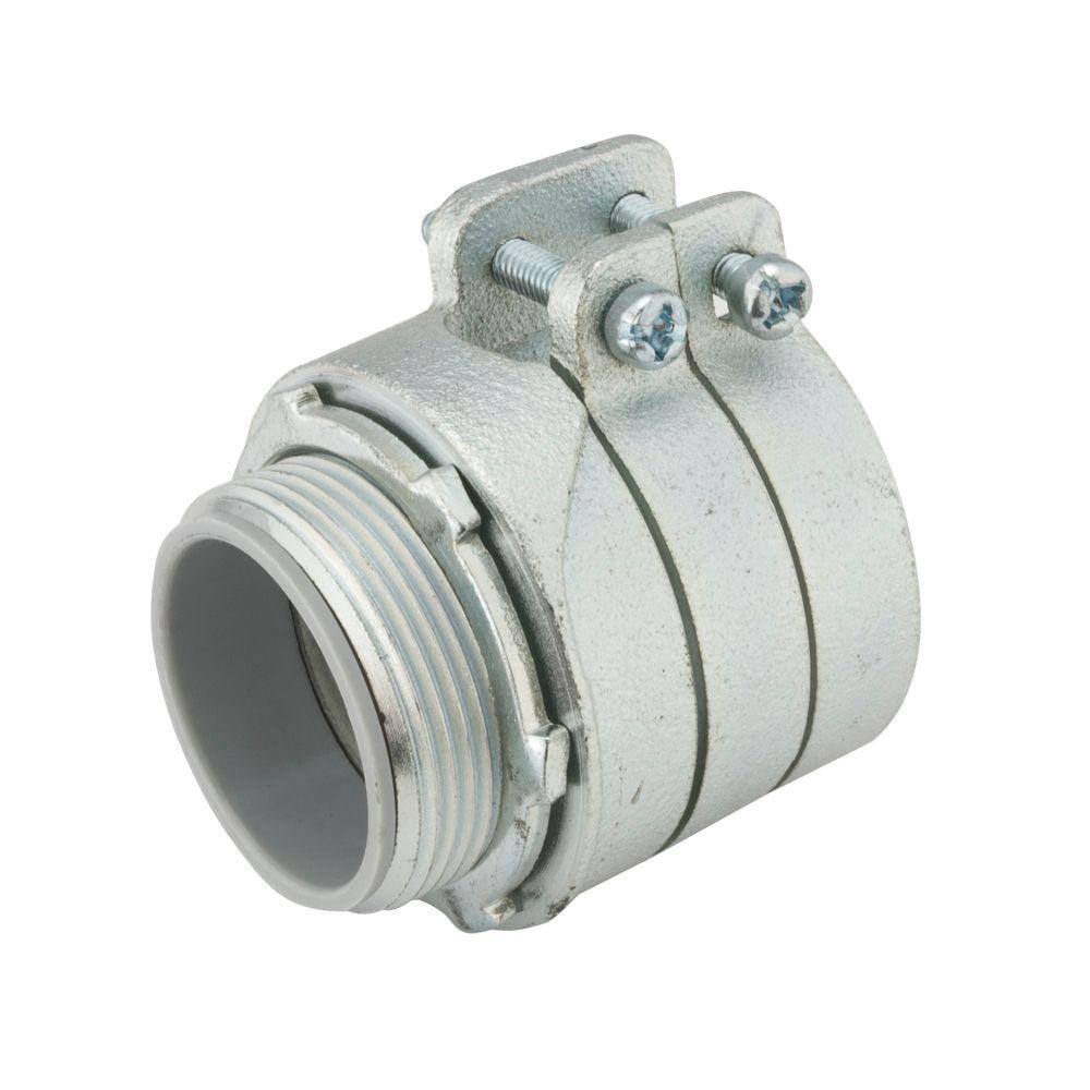 RACO Flex 2-1/2 in. Insulated Squeeze Connector 3310 - The Home Depot