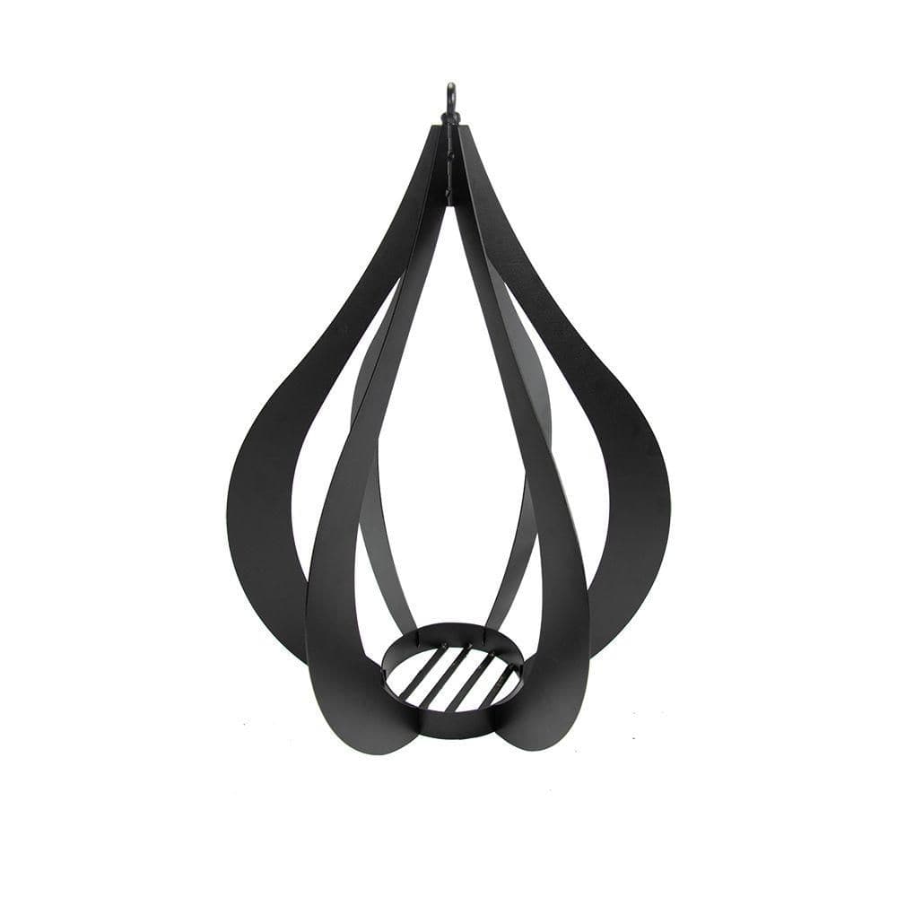Vigoro 30 in H. Steel Rain Drop Planter 27463 - The Home Depot