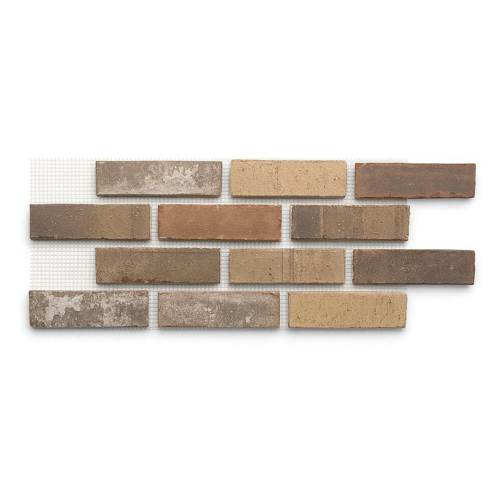 Old Mill Brick 28 in. x 10.5 in. x 0.5 in. Brickwebb Cathedral Thin ...