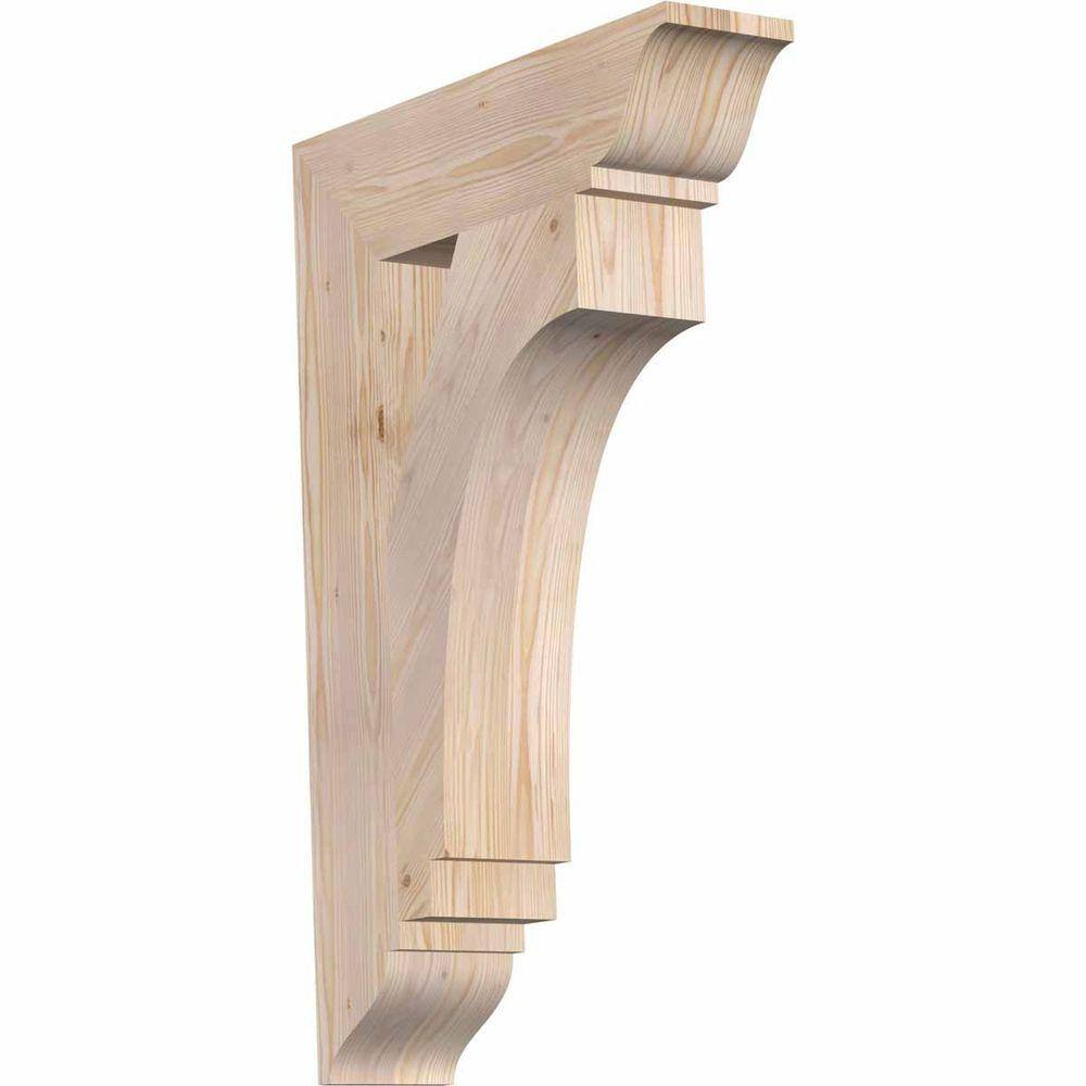 Ekena Millwork 5.5 in. x 36 in. x 24 in. Douglas Fir Imperial ...