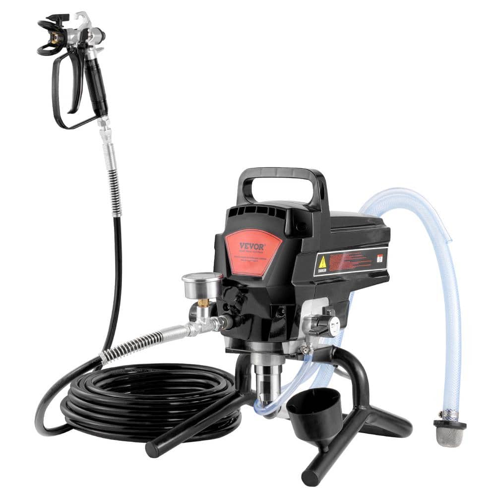 VEVOR Stand Airless Paint Sprayer, 950-Watt 3000PSI High Efficiency ...