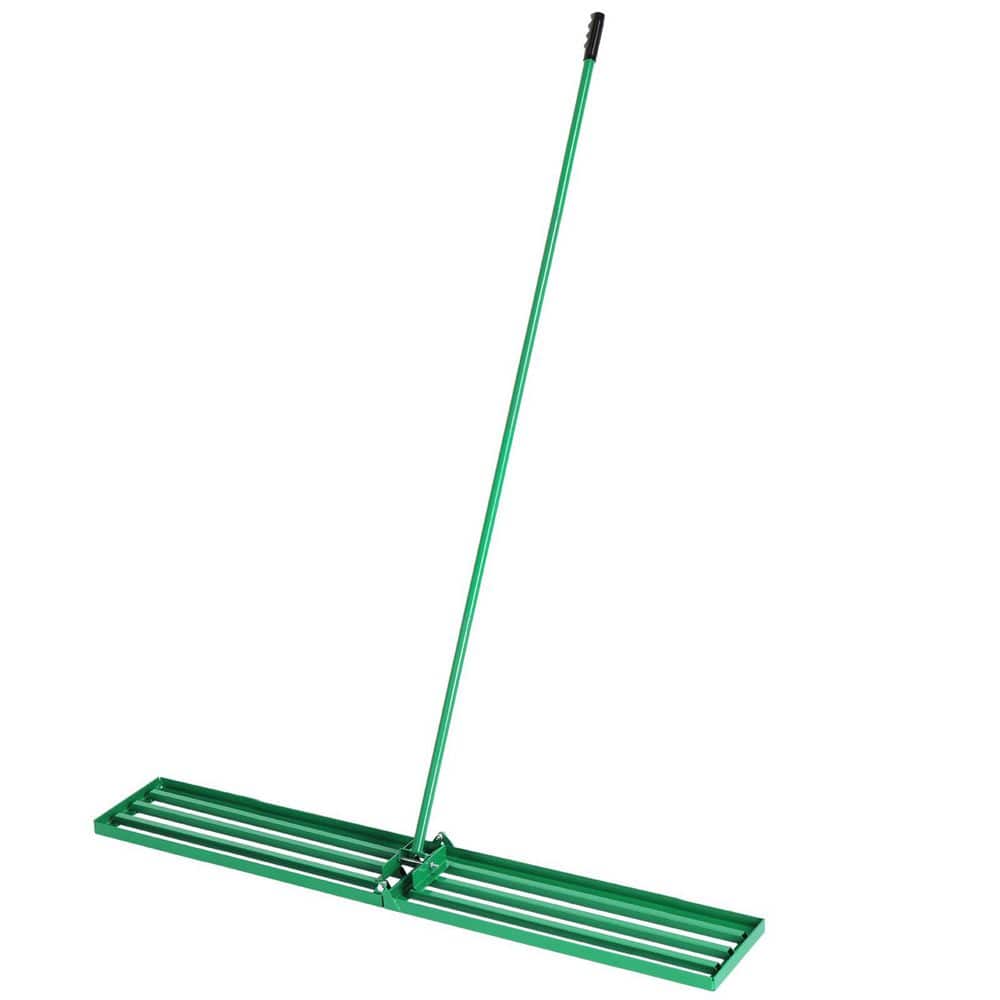 Reviews for Karl home 48 in. x 10 in. x 72 in. Iron Lawn Leveling Rake ...