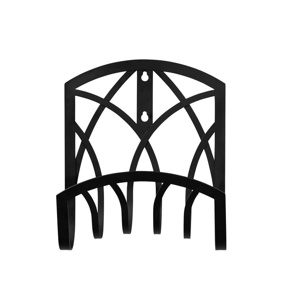LIBERTY GARDEN 125 ft. Matte Black Steel Decorative Americana Hose ...