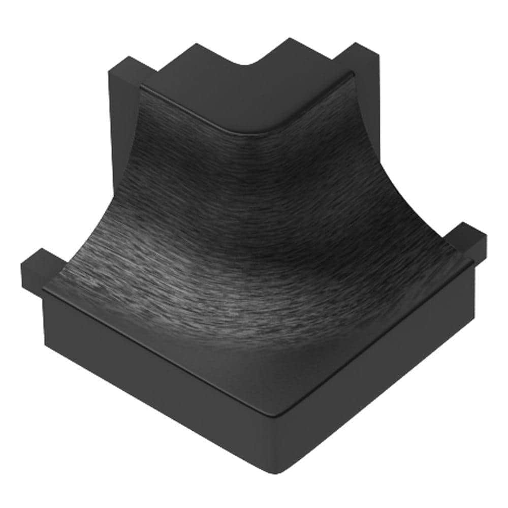 Schluter Dilex-AHK Brushed Graphite Anodized Aluminum 1/2 in. x 1 in ...