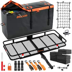 Reviews for Mockins 60 in. x 24 in. x 6 in. Hitch Cargo Carrier with 30 ...