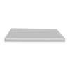 Transolid Linear 34 in. x 60 in. Single Threshold Shower Base in Grey ...