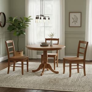 International Concepts 30 in. Pure White Round Solid Pedestal Table K08 ...
