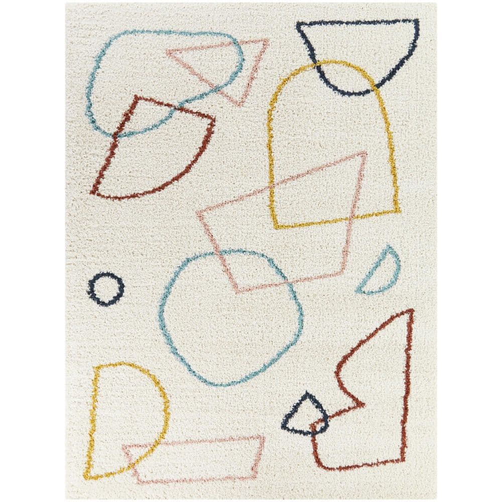 BALTA Pavel Multicolor 5 ft. 3 in. x 7 ft. Abstract Area Rug 3098702 ...
