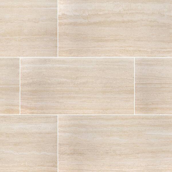 Reviews for MSI Cordova Avorio 24 in. x 48 in. Matte Porcelain Floor ...