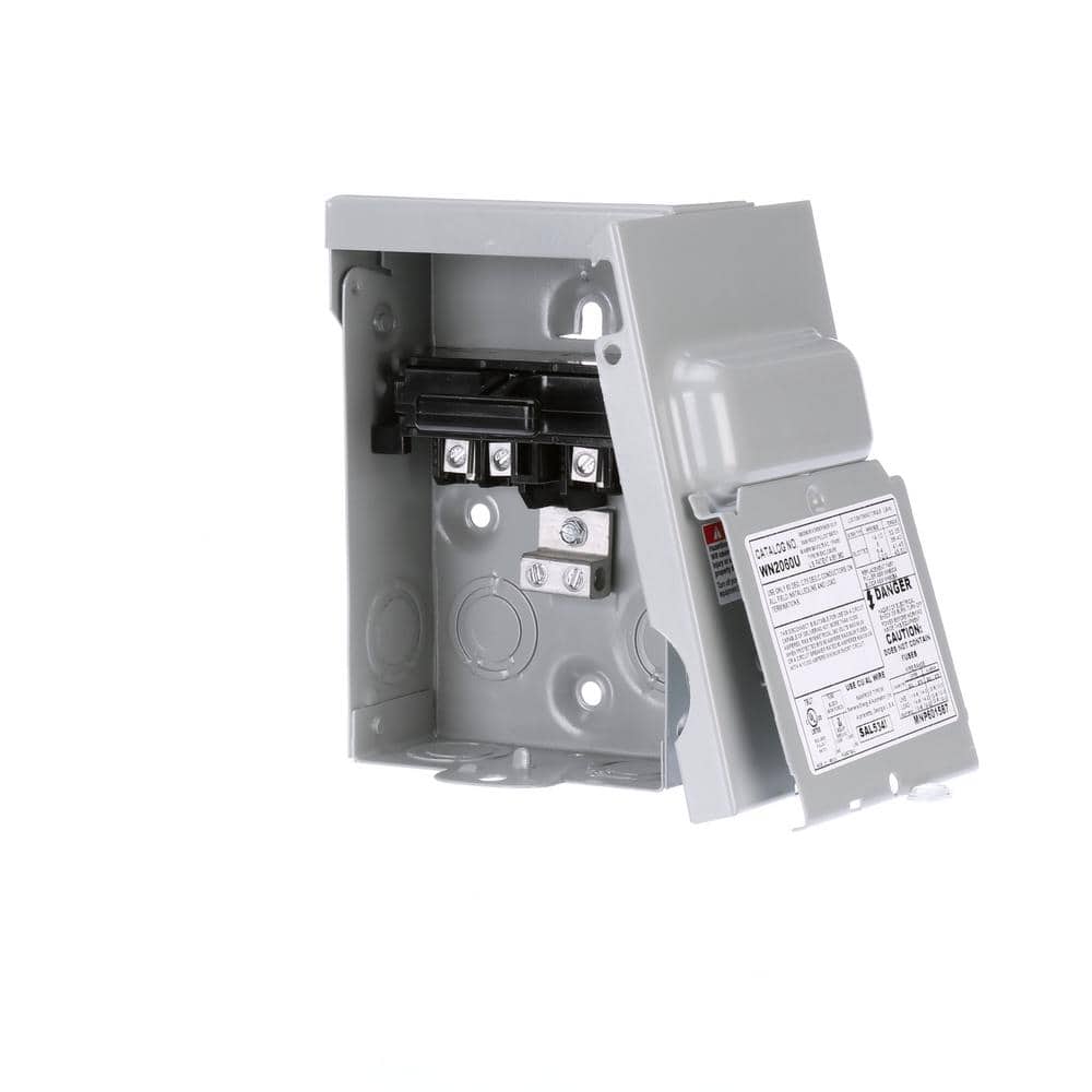 Siemens 60 Amp Non-Fusible Outdoor AC Disconnect WNC2060 - The Home Depot