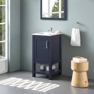 Blue - 18 Inch Vanities - Bathroom Vanities - Bath - The Home Depot