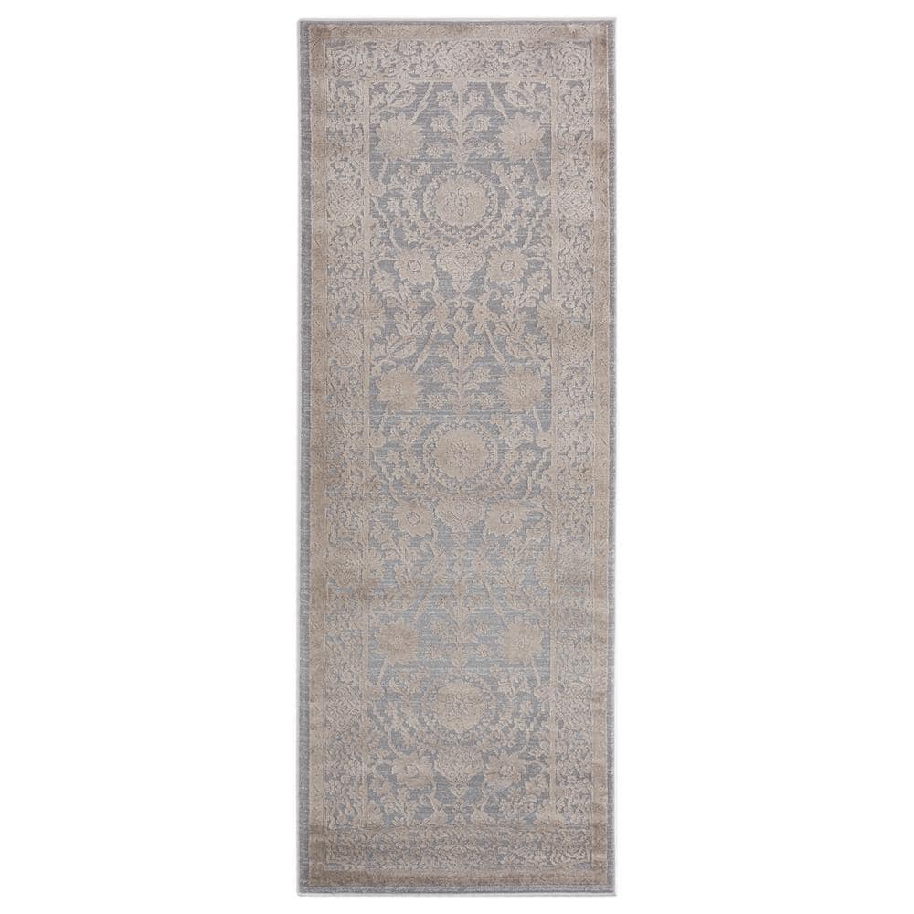 United Weavers Cascades Shasta Wheat 2 ft. 7 in. x 7 ft. 2 in. Runner ...